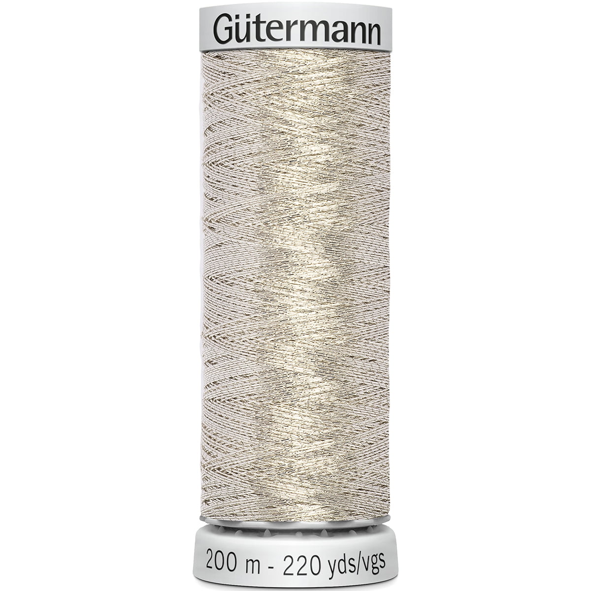 Gutermann Dekor Metallic Thread 200m-Silver - Walmart.com