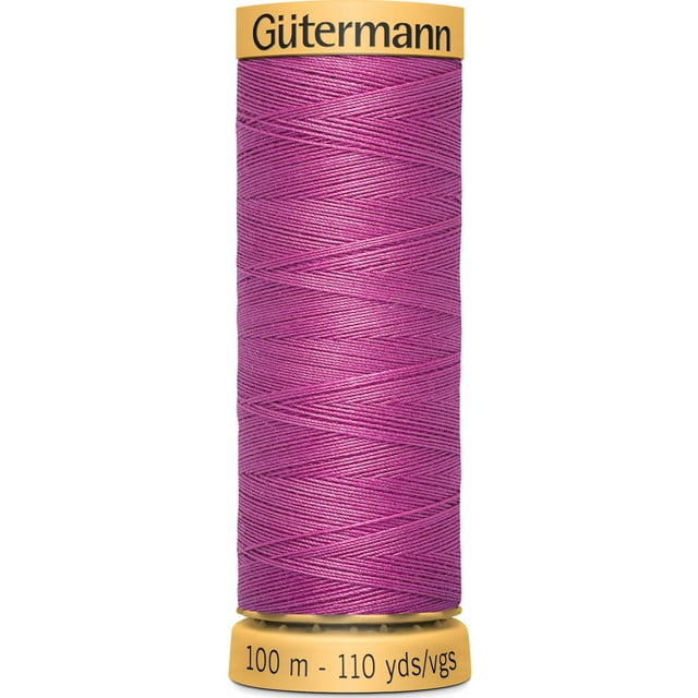 Gutermann Mercerized Cotton Bright Pink Thread, 110 Yd. - Walmart.com