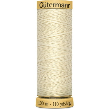 Gutermann Elastic White Thread, 11 Yd, Ideal for Shirring, Gathering ...