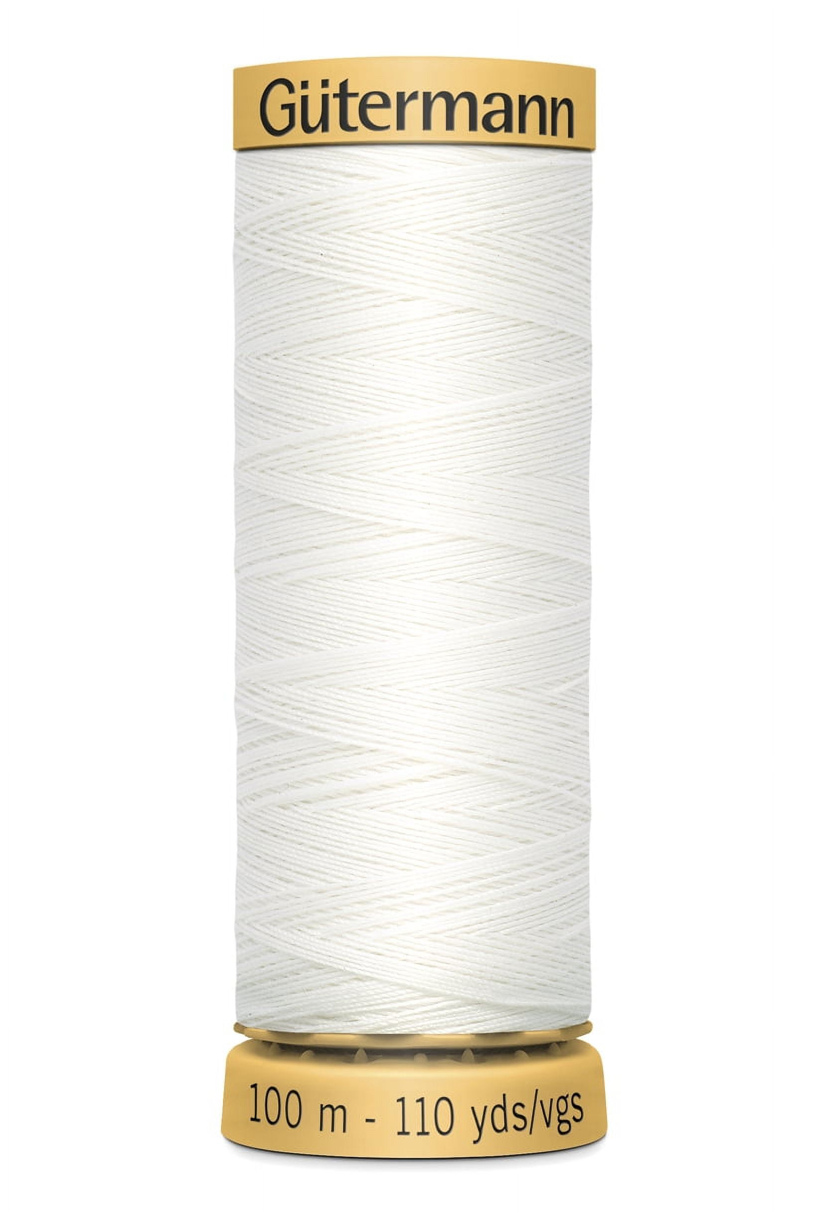 Gutermann Natural Cotton Nu White Thread, 110 Yards, 1 Each - Walmart.com