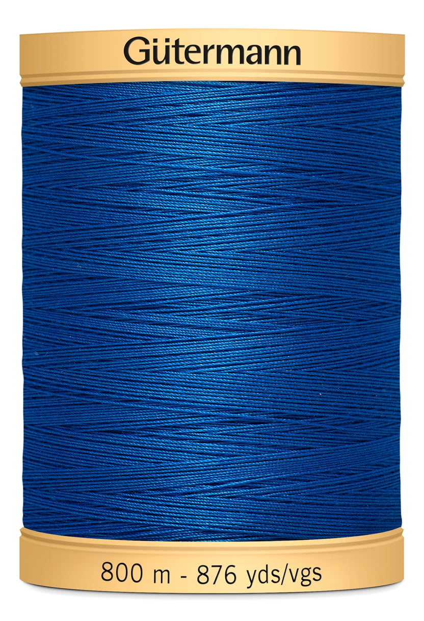 Gutermann Natural Cotton Royal Blue Thread, 876 Yd. - Walmart.com