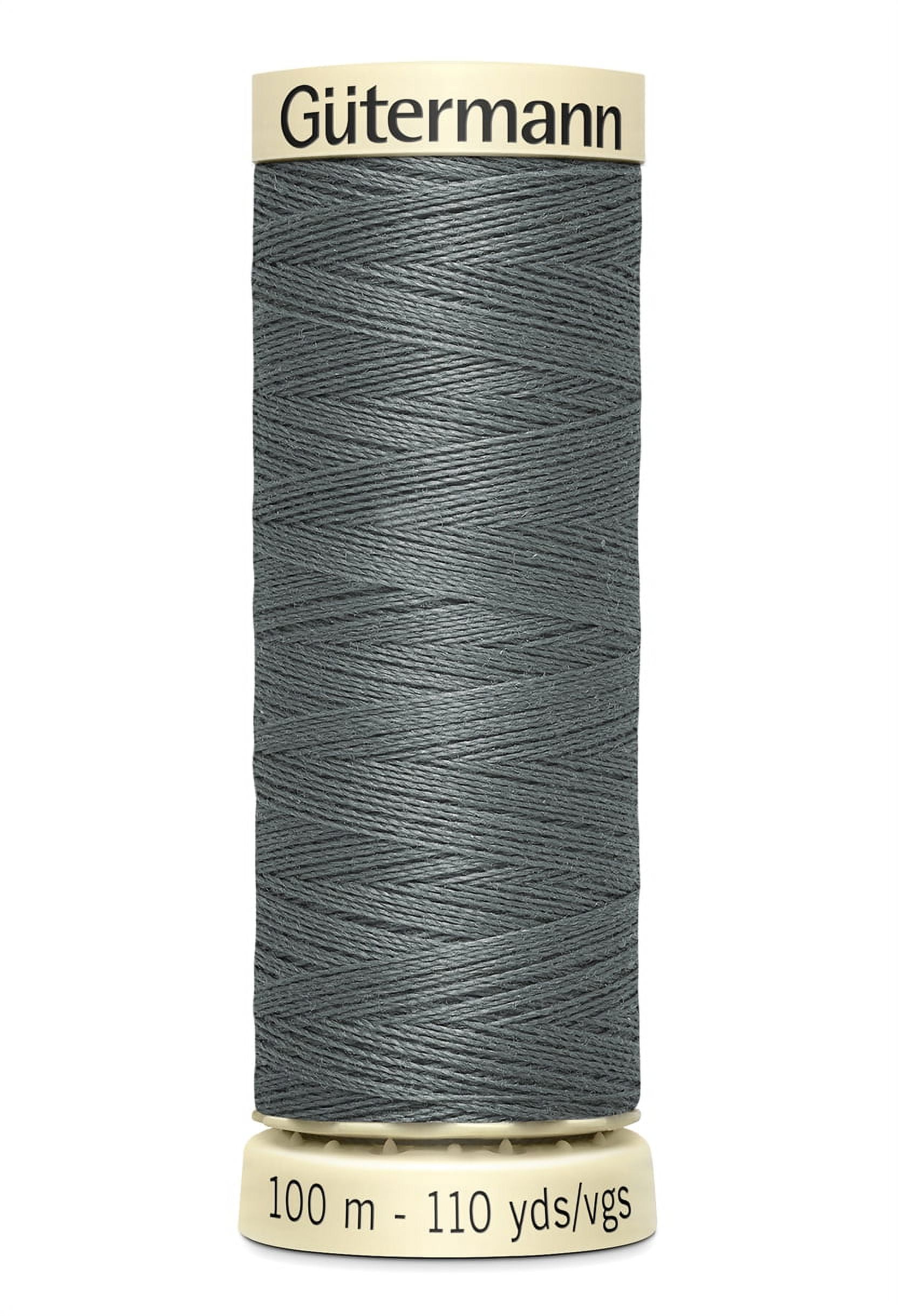 Gutermann Sew-All Polyester Rail Grey Thread, 110 yd. - Walmart.com