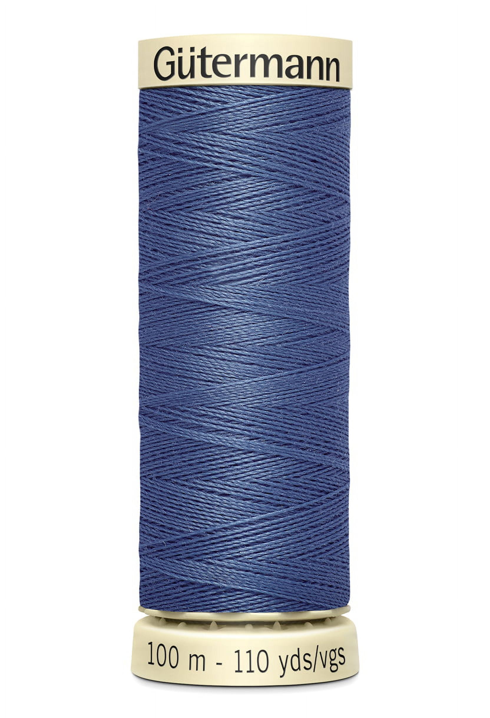 Gutermann Sew-All Polyester Slate Blue Thread, 110 Yd. - Walmart.com