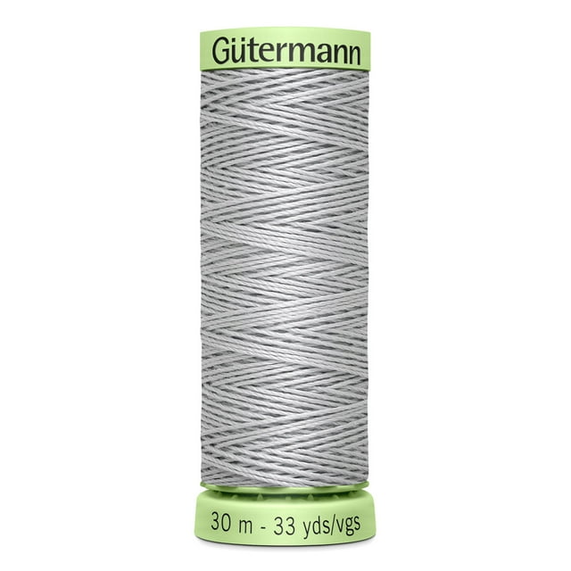 Gutermann Top Stitch Heavy-Duty Misty Grey Thread, 33 yd. - Walmart.com