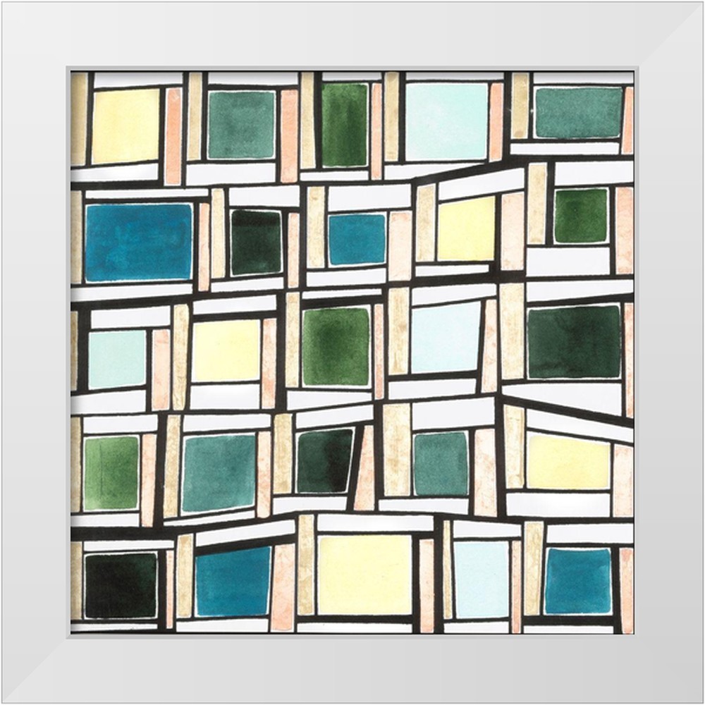 Guthrie, Jenna 15x15 White Modern Wood Framed Museum Art Print Titled - Speck III - Walmart.com