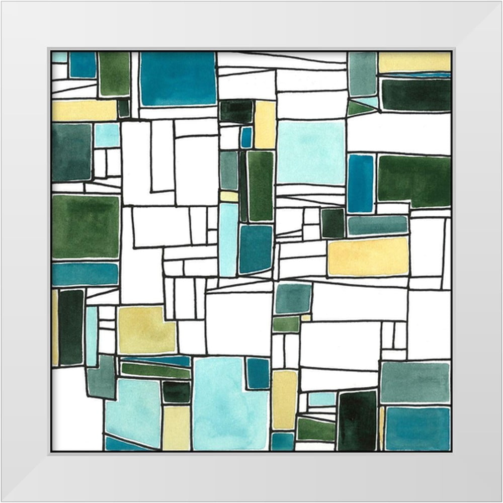 Guthrie, Jenna 26x26 White Modern Wood Framed Museum Art Print Titled - Speck I - Walmart.com