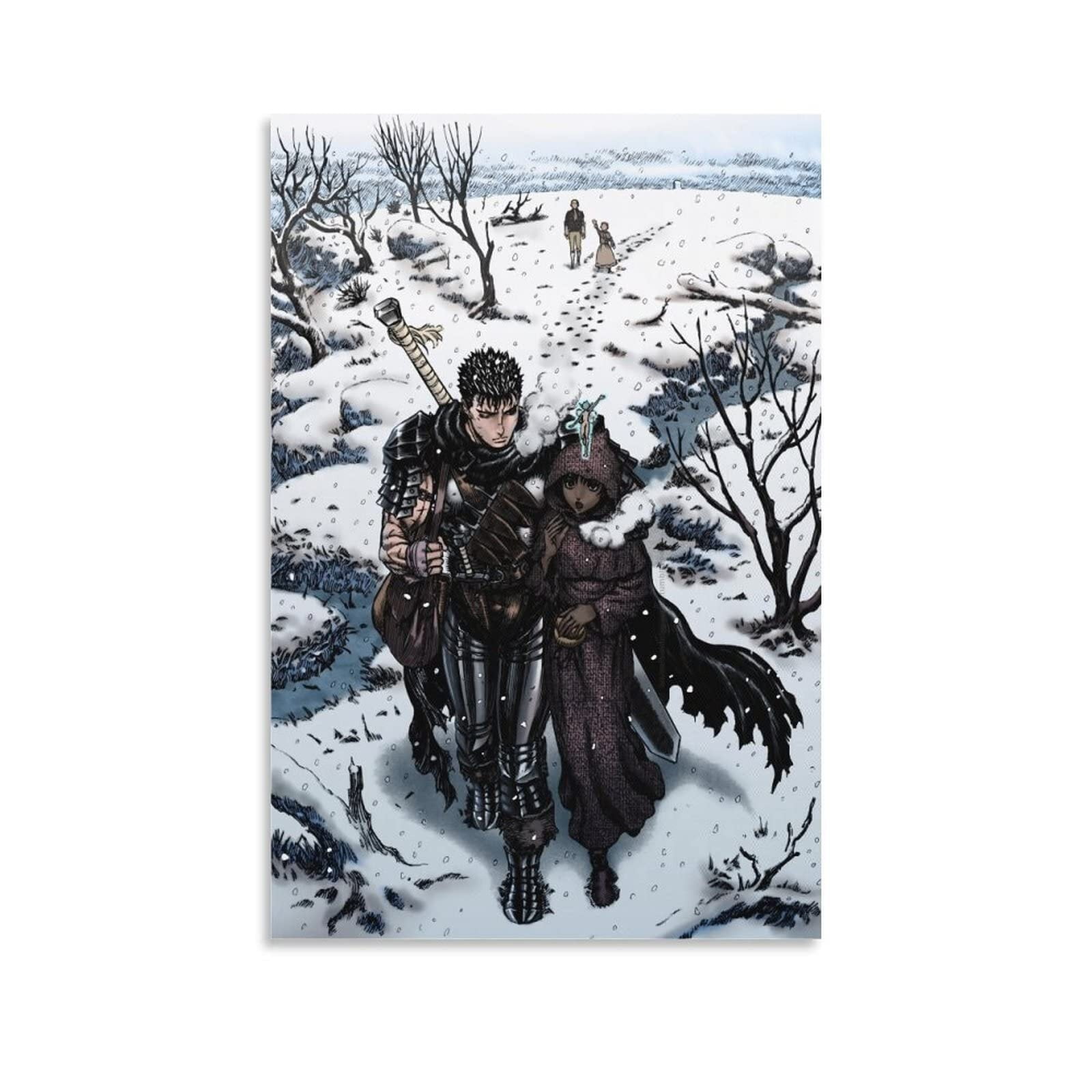 Guts Casca Poster Decorative Painting Canvas Wall Art Living Room ...