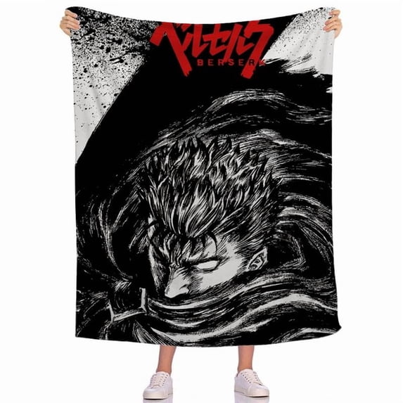 Guts sword in berserk Blanket Aesthetic Art Flannel Blanket Portable ...