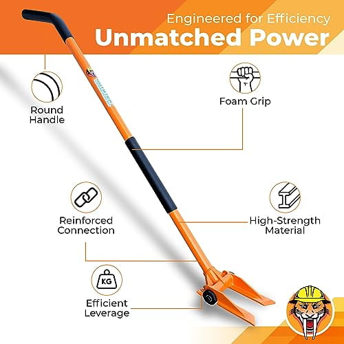 Gutster 60" Round Handle Demolition Bar - Ultimate Flooring/Hardwood ...