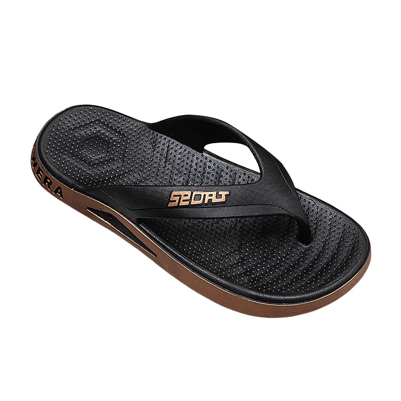 Guttear Men's Flip Flop Sandal, Waterproof, Lightweight & Flexible ...