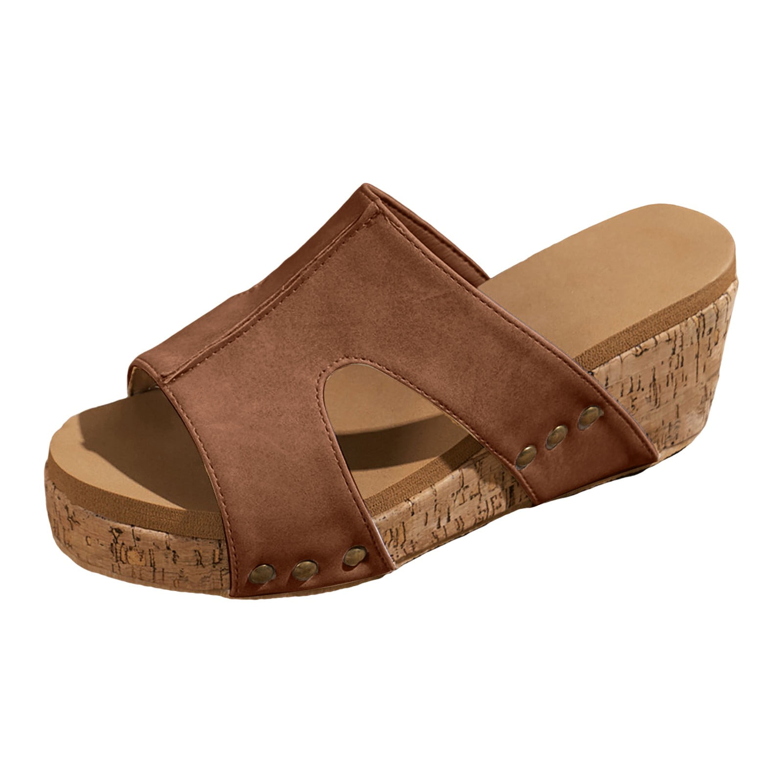 Guttear Women's Slide Sandal with Arch Support Comfortable Adjustable ...