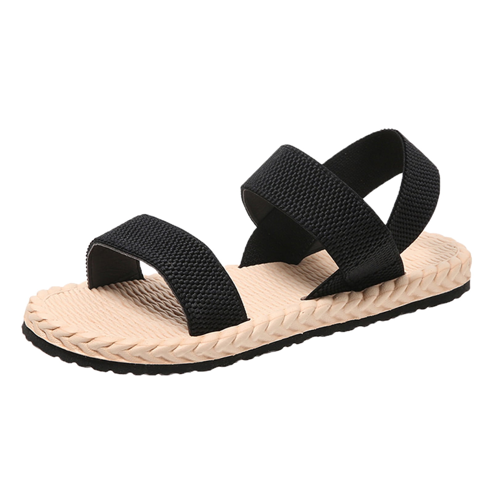 Guttear Womens Sandals Beach Vacation Essentials Comfortable Adjustable ...