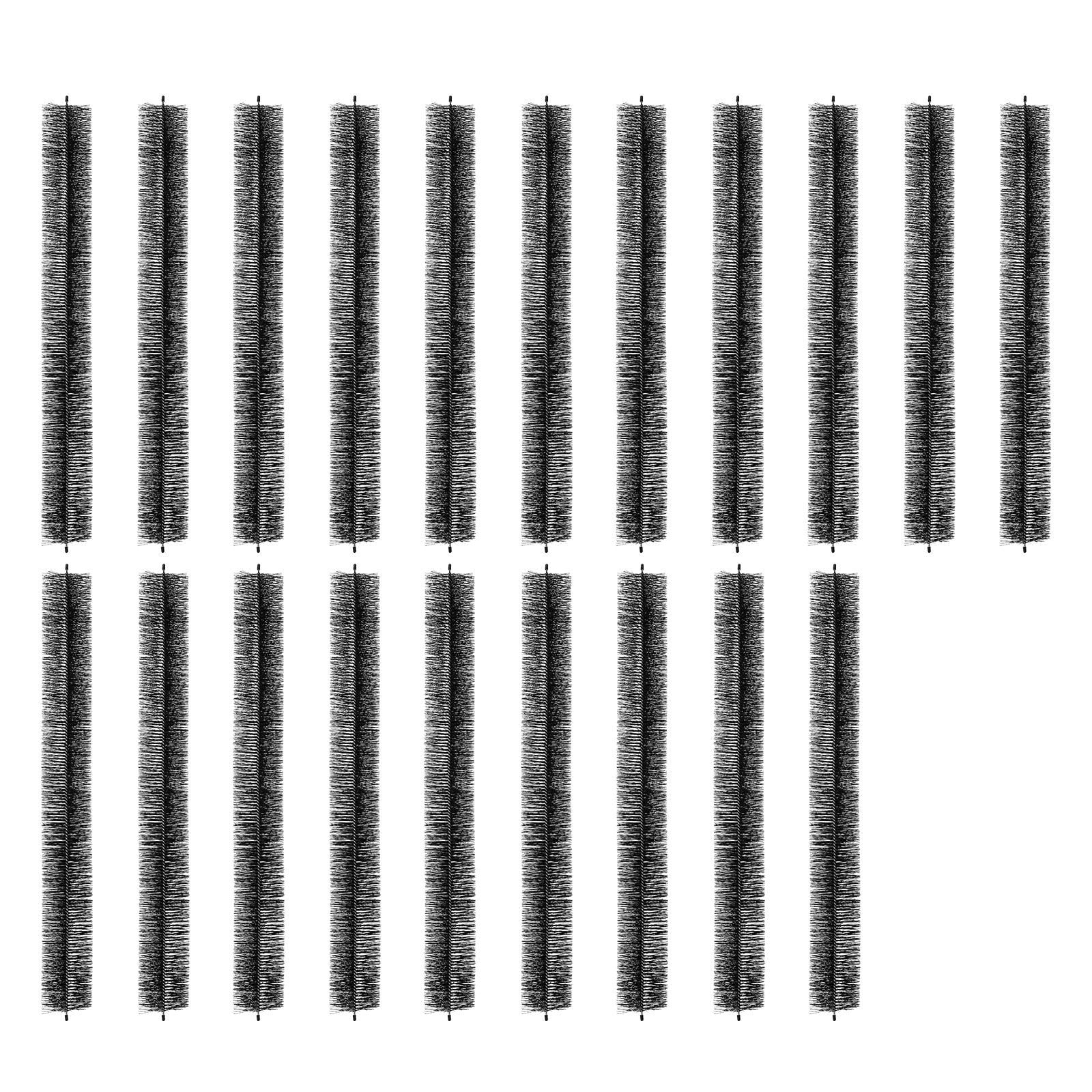 Gutter Brush, 60 Feet Total Length 4.33 inch Diameter Gutter Cleaning ...