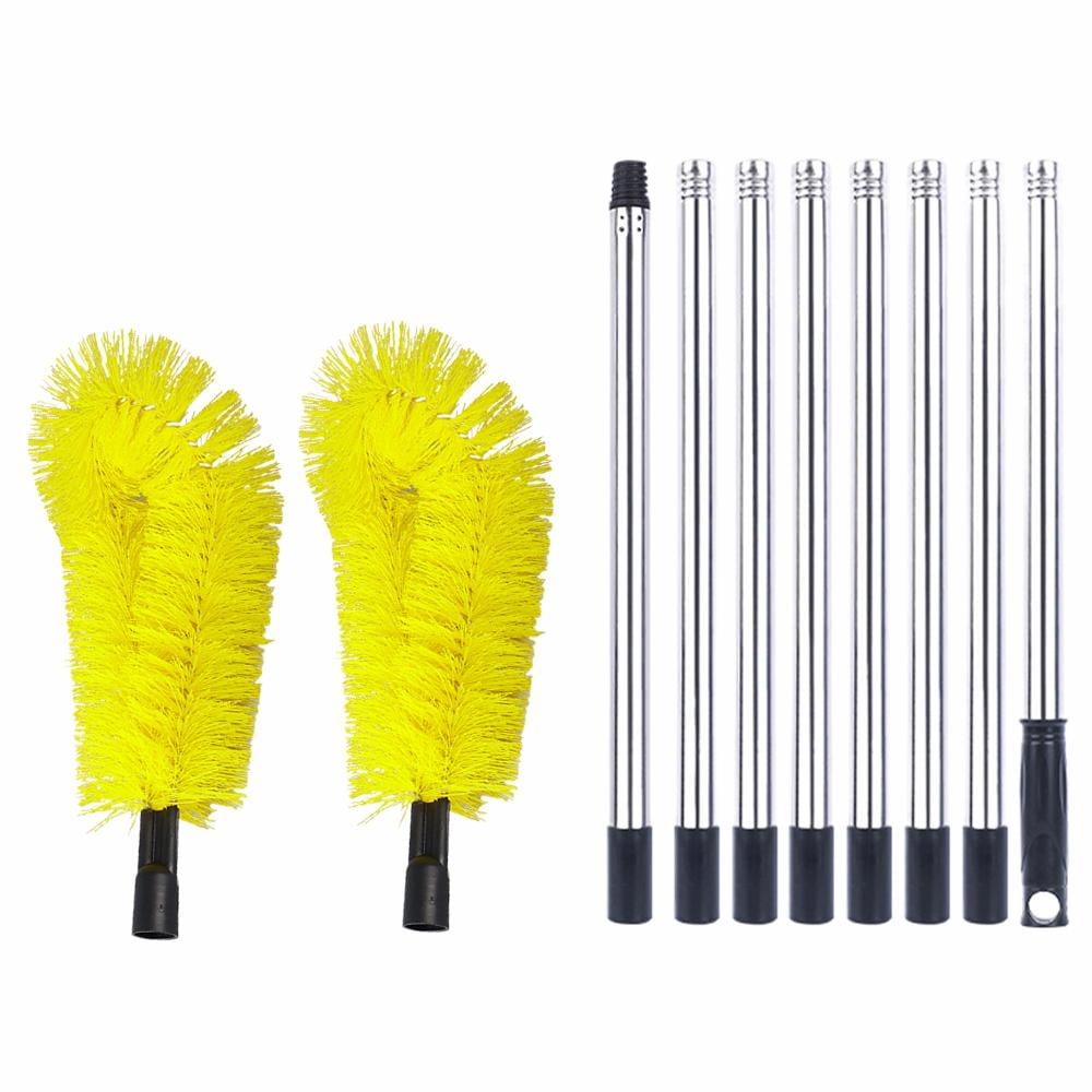 Gutter Cleaning Brush Roofing Tool With Telescopic Extendable Pole 8 ...