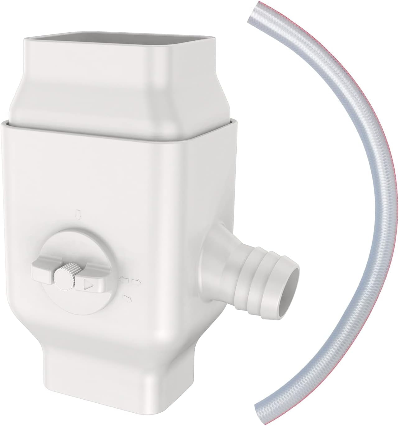 Gutter Downspout Diverter Fits for 2"x3" Standard Downspout, Rainwater ...