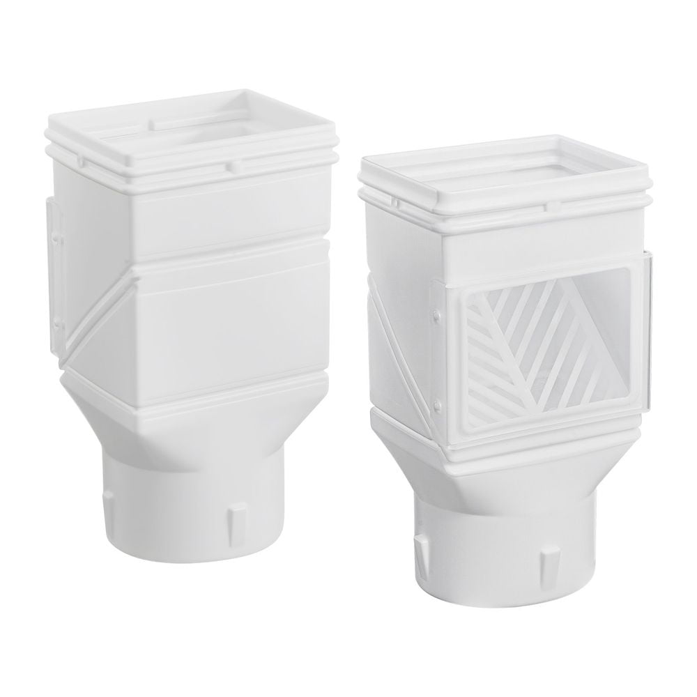 Gutter Downspouts, Downspout Diverter Rainwater Collection System Fits ...