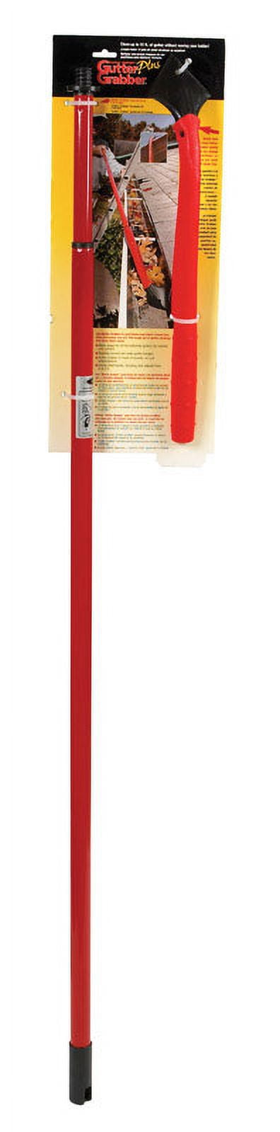 Gutter Getter 86 in. L Red/Black Polypropylene Gutter Cleaning Scraper ...