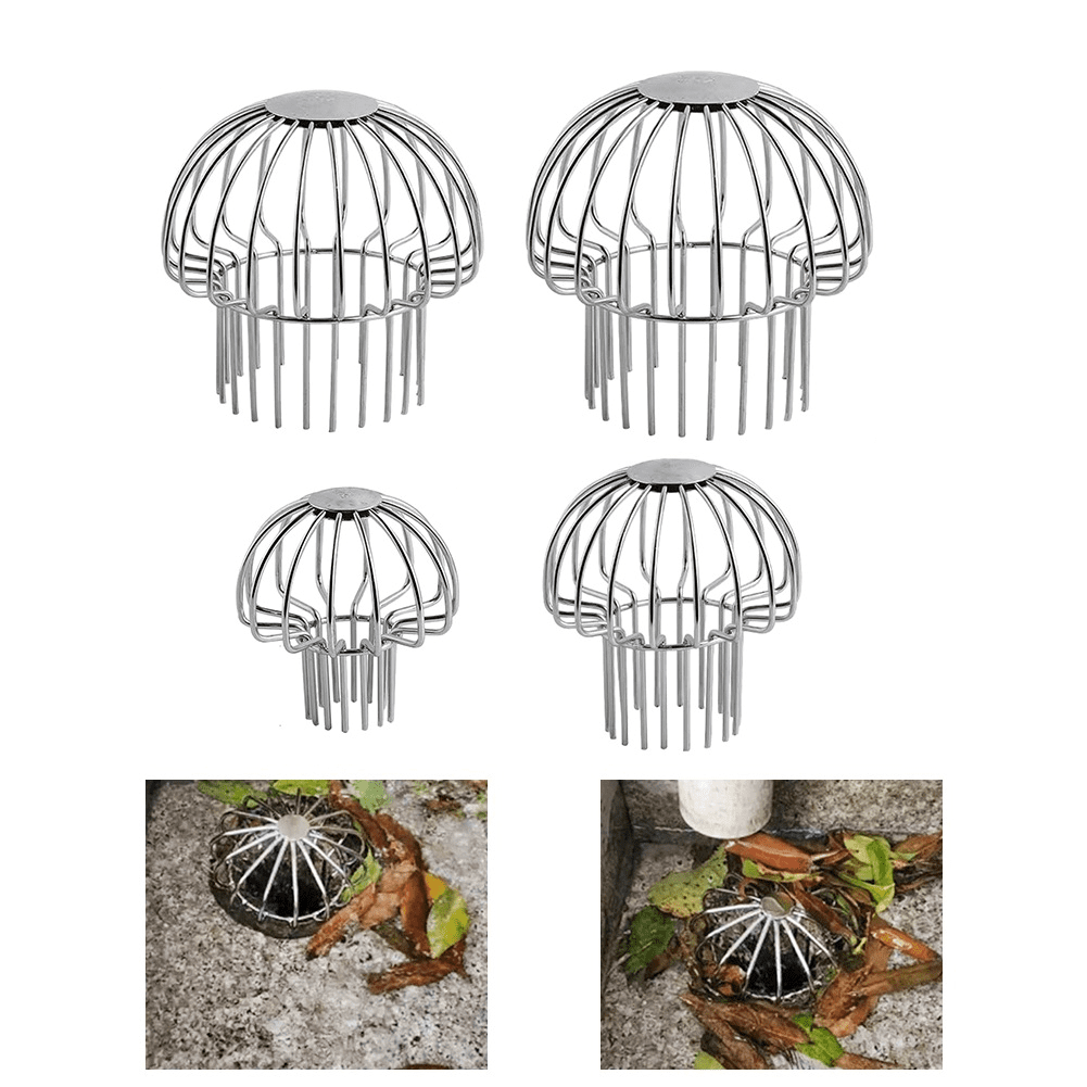 Gutter Guard 2 Inch 304 Stainless Steel Filter Strainer for Round ...