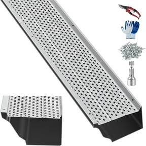 6'' Waterlock Gutter Guards, Designed for 6'' Gutters of all Styles ...