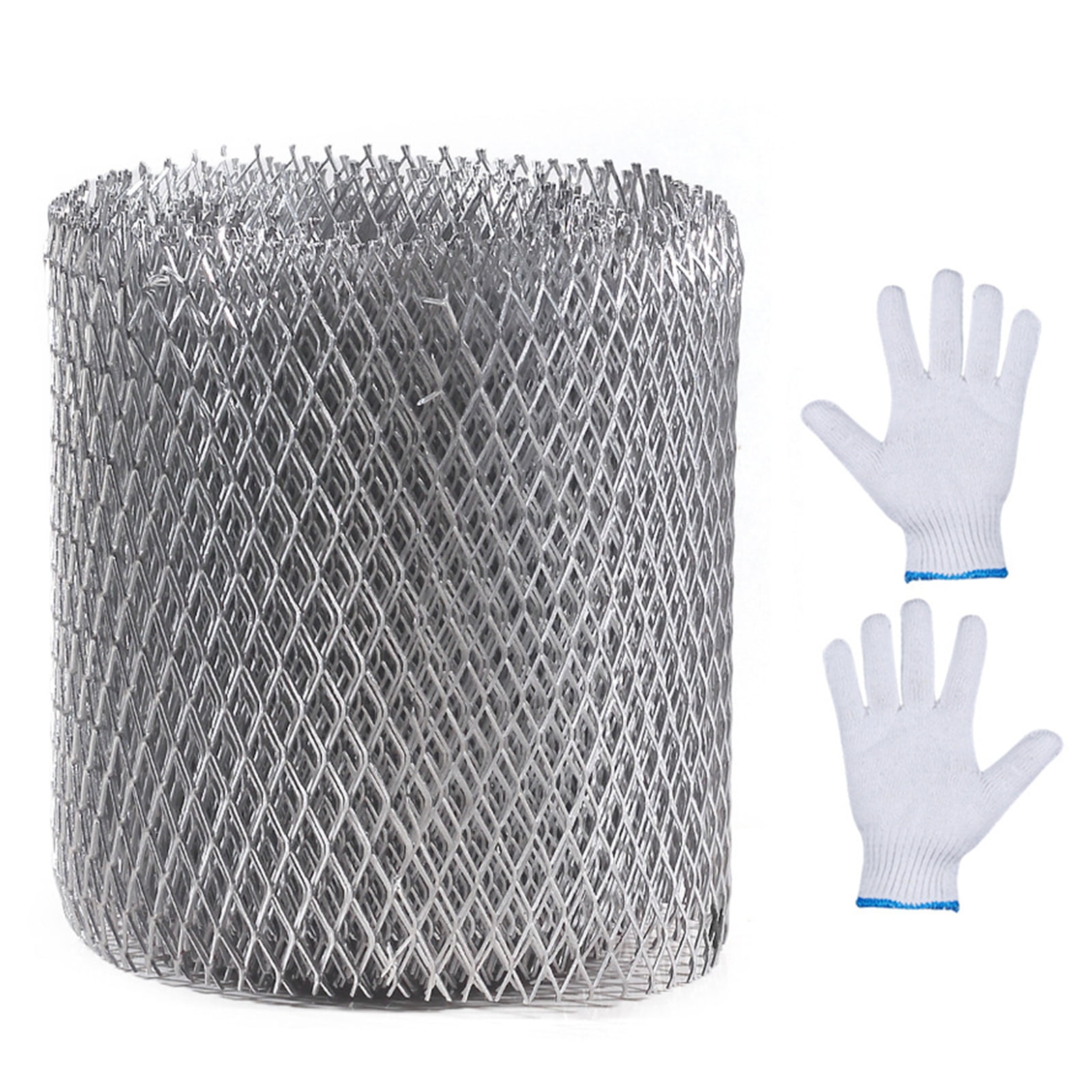 Gutter Guard, Leaf Guards for Gutters, Aluminum 5.85 Inch x 20 Feet ...