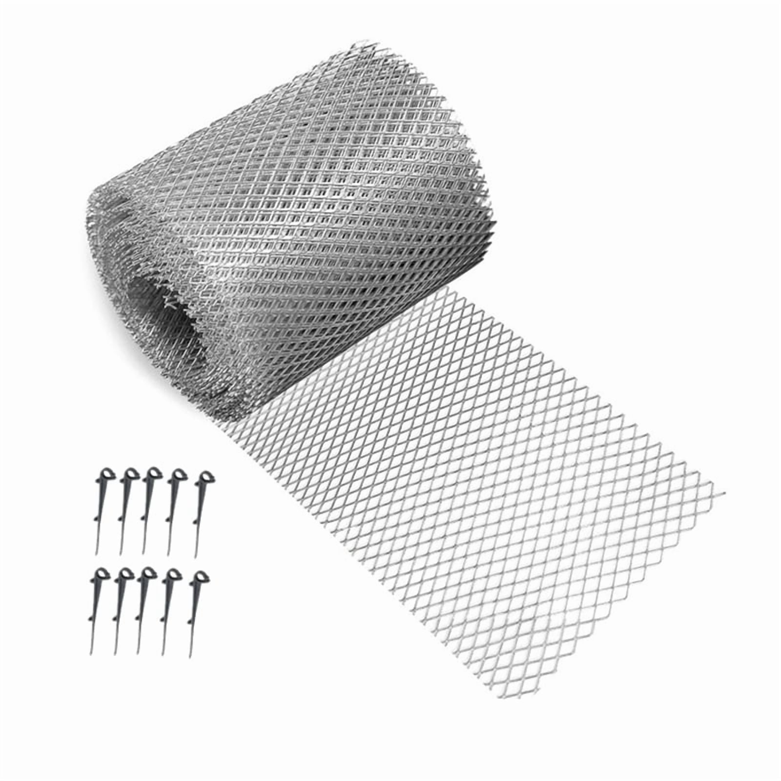 Gutter Guard Mesh Filter Cover DIY Screen Protection Netting Roll with ...
