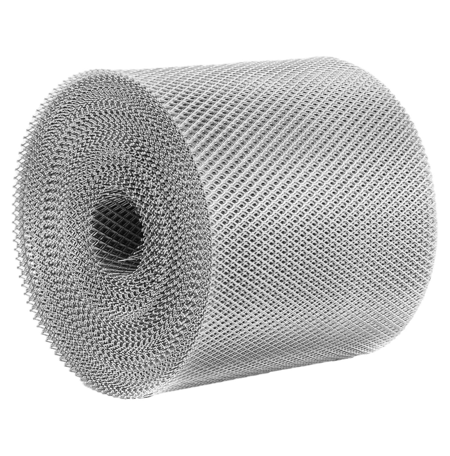 Gutter Guard Mesh Roll, Leaf Guards for Gutters, Aluminum 6 Inch x 100 ...