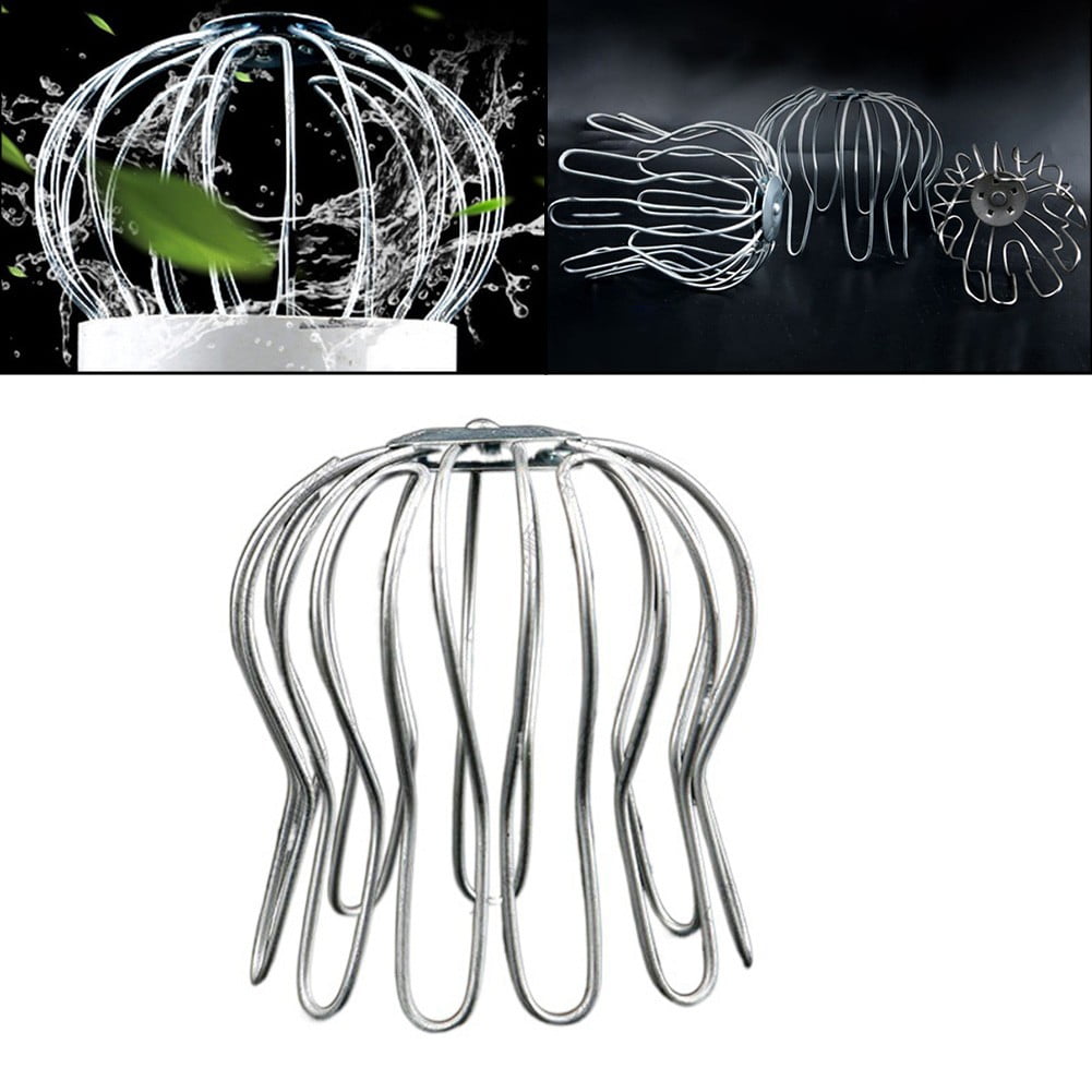 Gutter Guard Strainer Rain Pipe Cap Roof Floor Drain Balcony Drainage ...