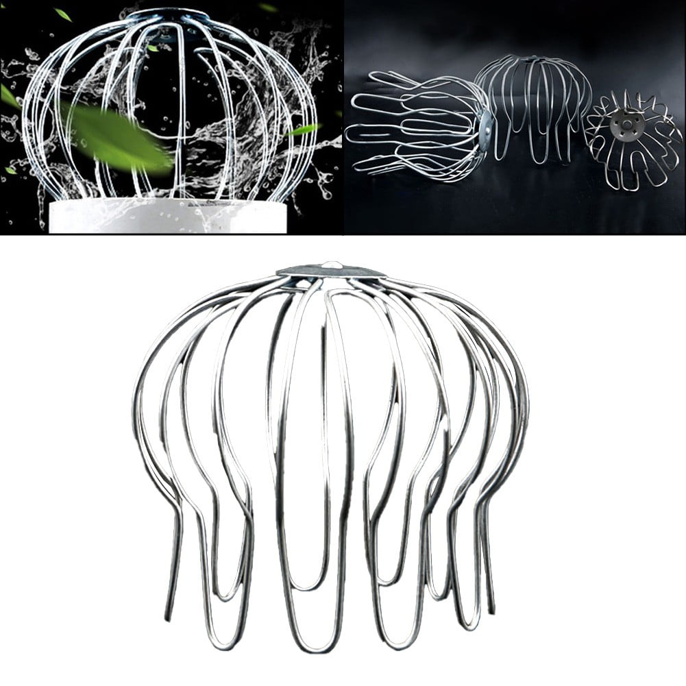 Gutter Guard Strainer Rain Pipe Cap Roof Floor Drain Balcony Drainage ...