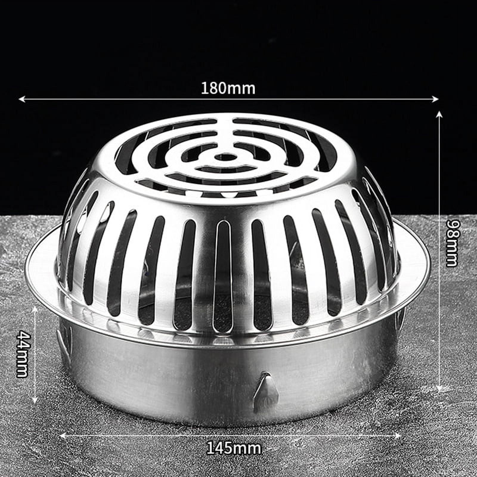 Gutter Guard Strainer Stainless Steel Sink Anti-Clogging Debris Stopper ...