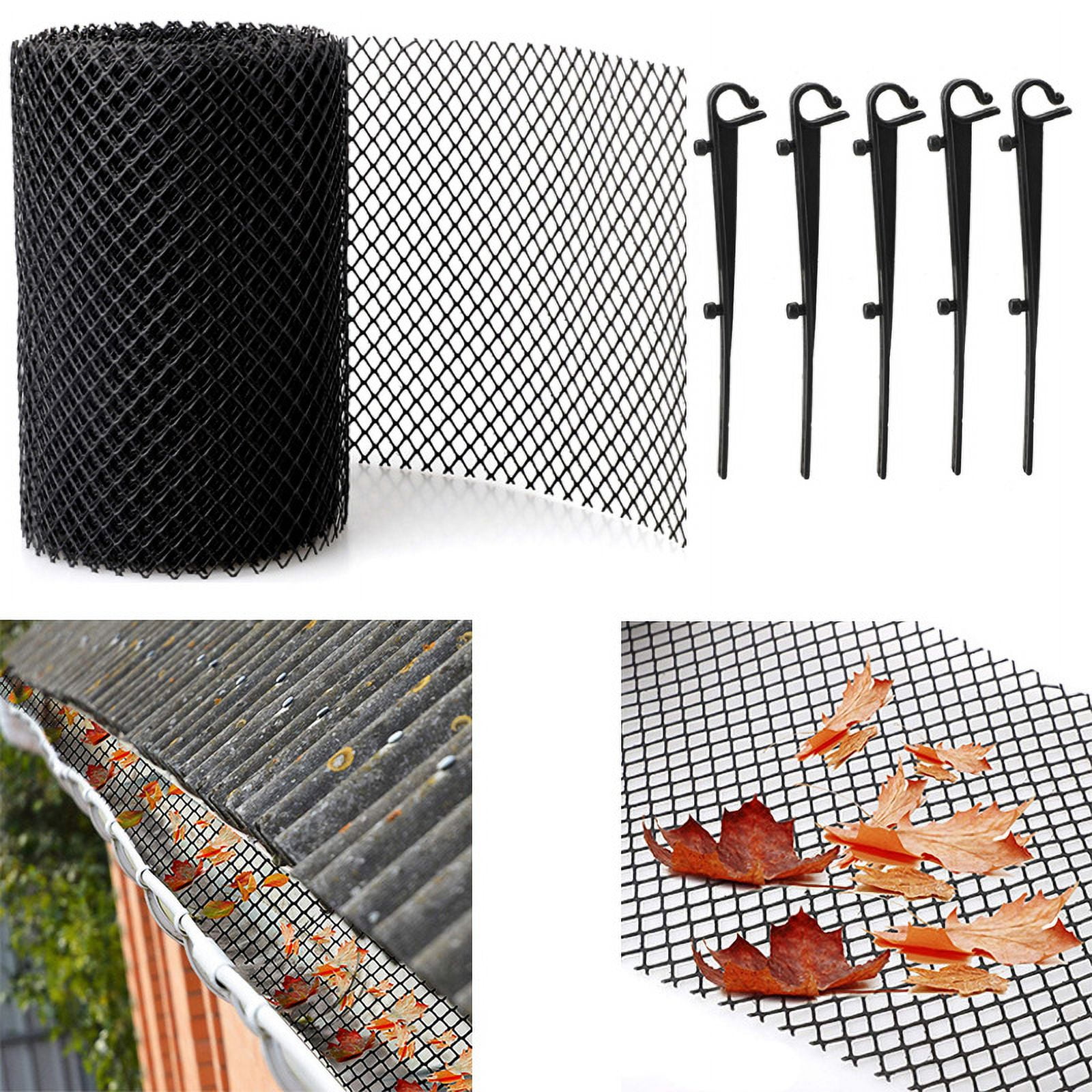 Gutter Guards,Eave Mesh,Eave Net,Roof Gutter Filter Screen,Rainwater ...