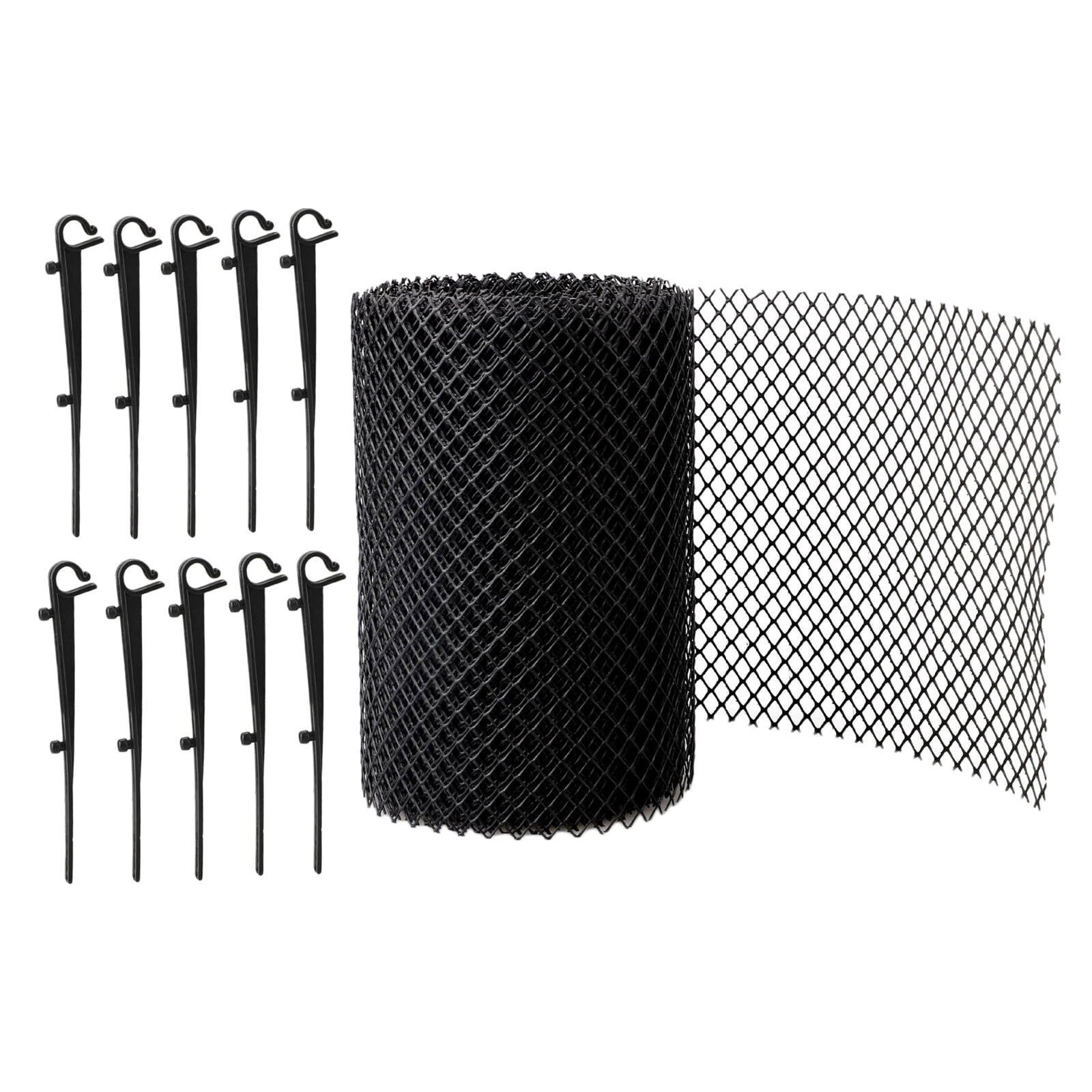 Gutter Guards Roll & , Durable Rust Mesh Netting for Quick Application ...