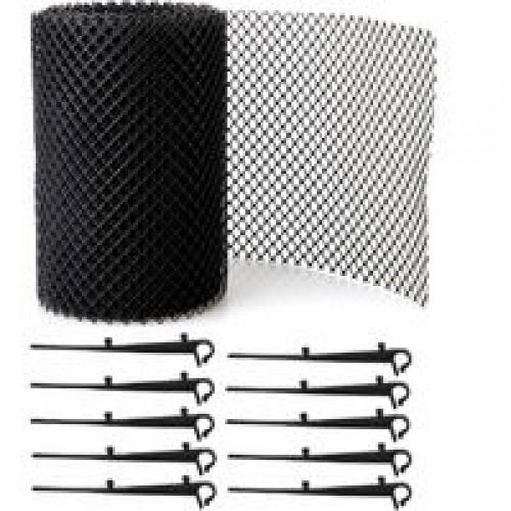 Gutter Protector Mesh Rolls, Innovative Plastic Gutter Guard, Easy To ...