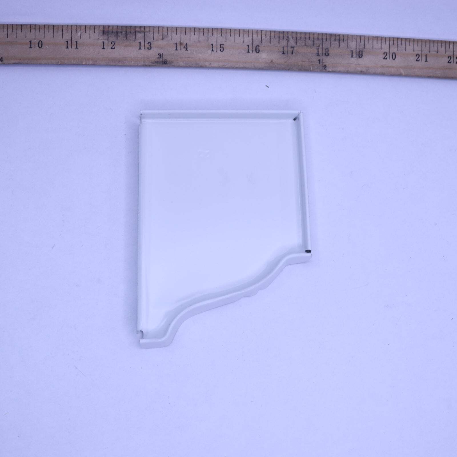 Gutter Right End Cap White 6" - Walmart.com