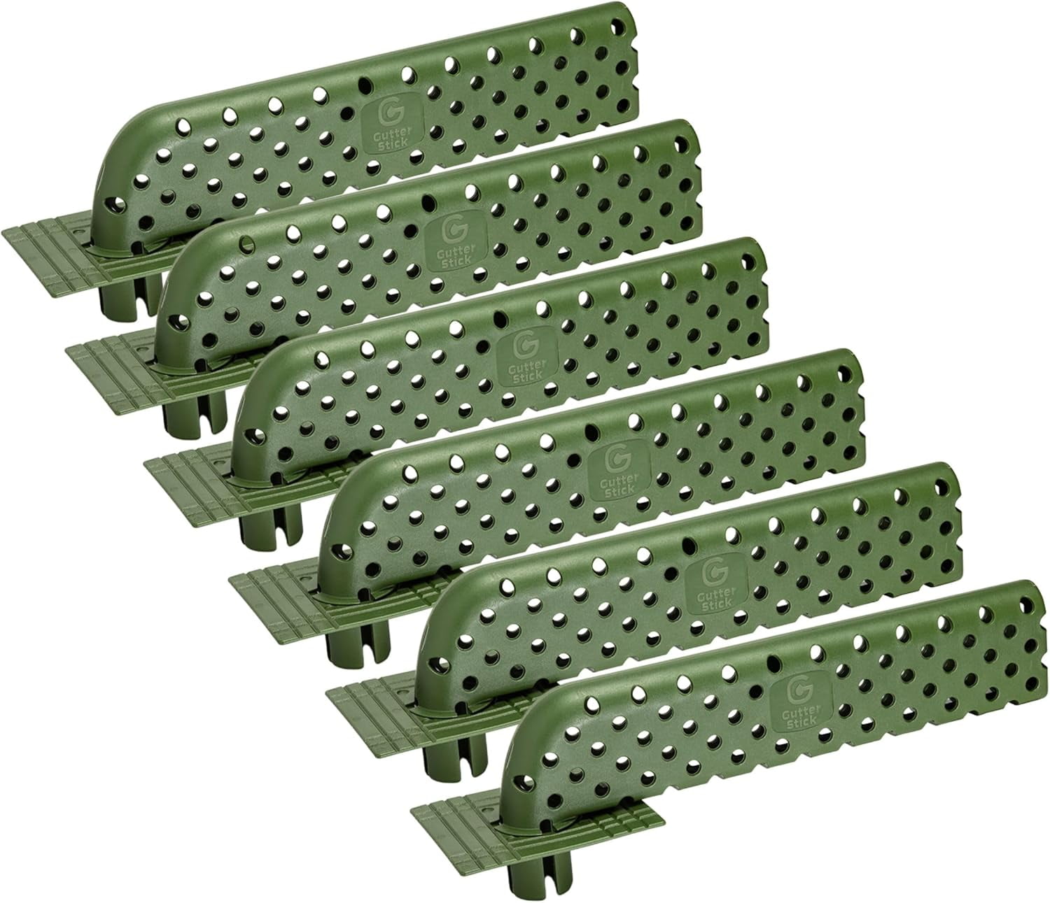 Gutter Stick: Leaf Filter Gutter Protection - Rain Gutter Guard, 6 Pack ...