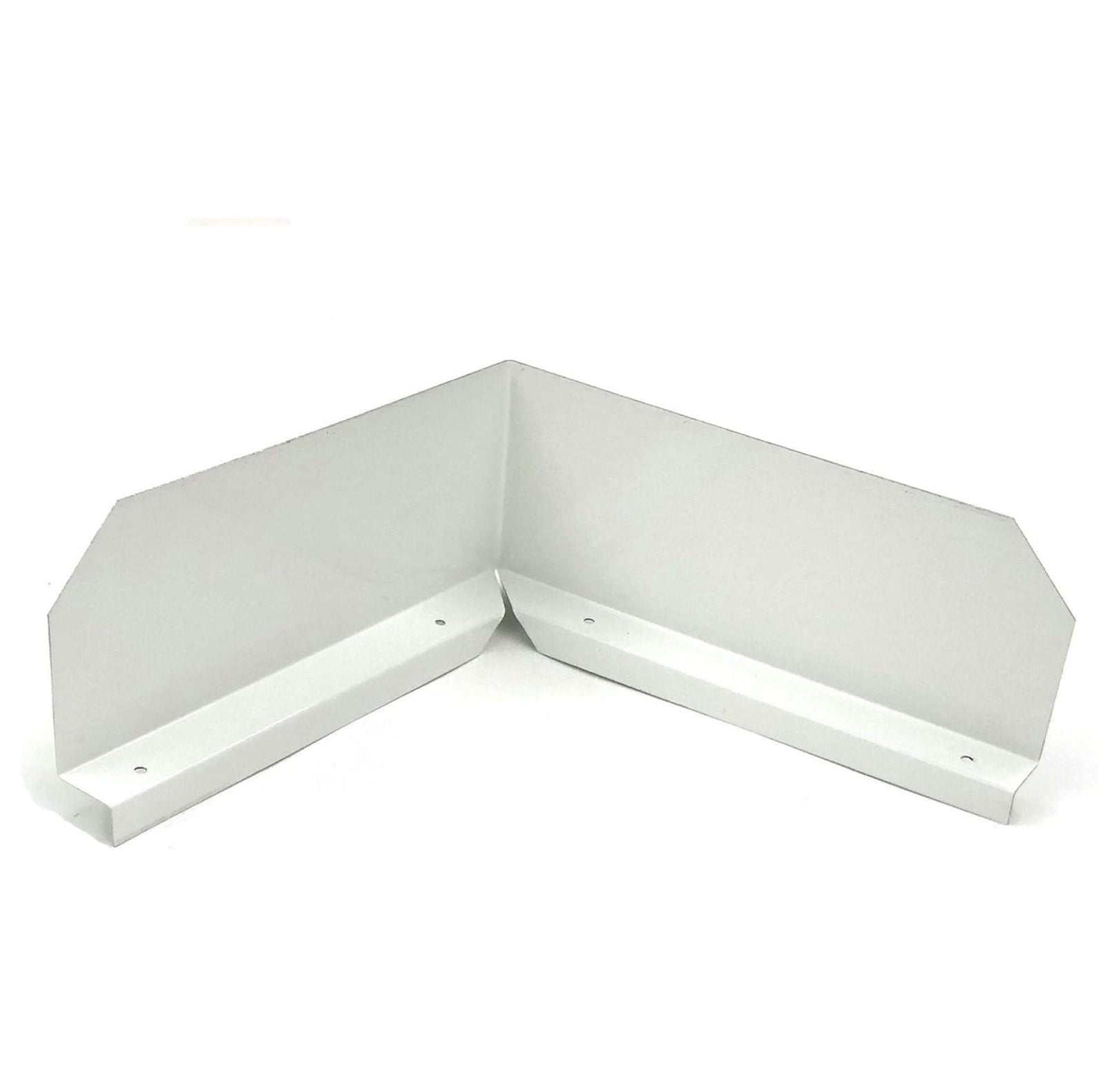 Gutter Valley Guard - Bent (HIGH Gloss White (3 CT)) - Walmart.com