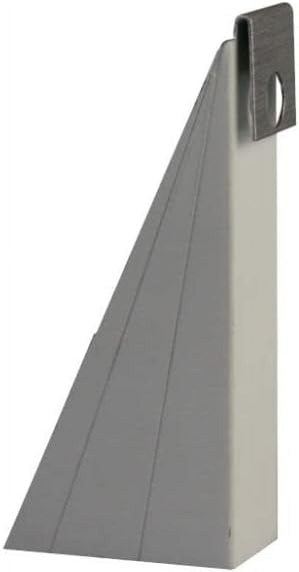 Gutter Wedge, Includes 100 Pieces (6-inch, White) - Walmart.com