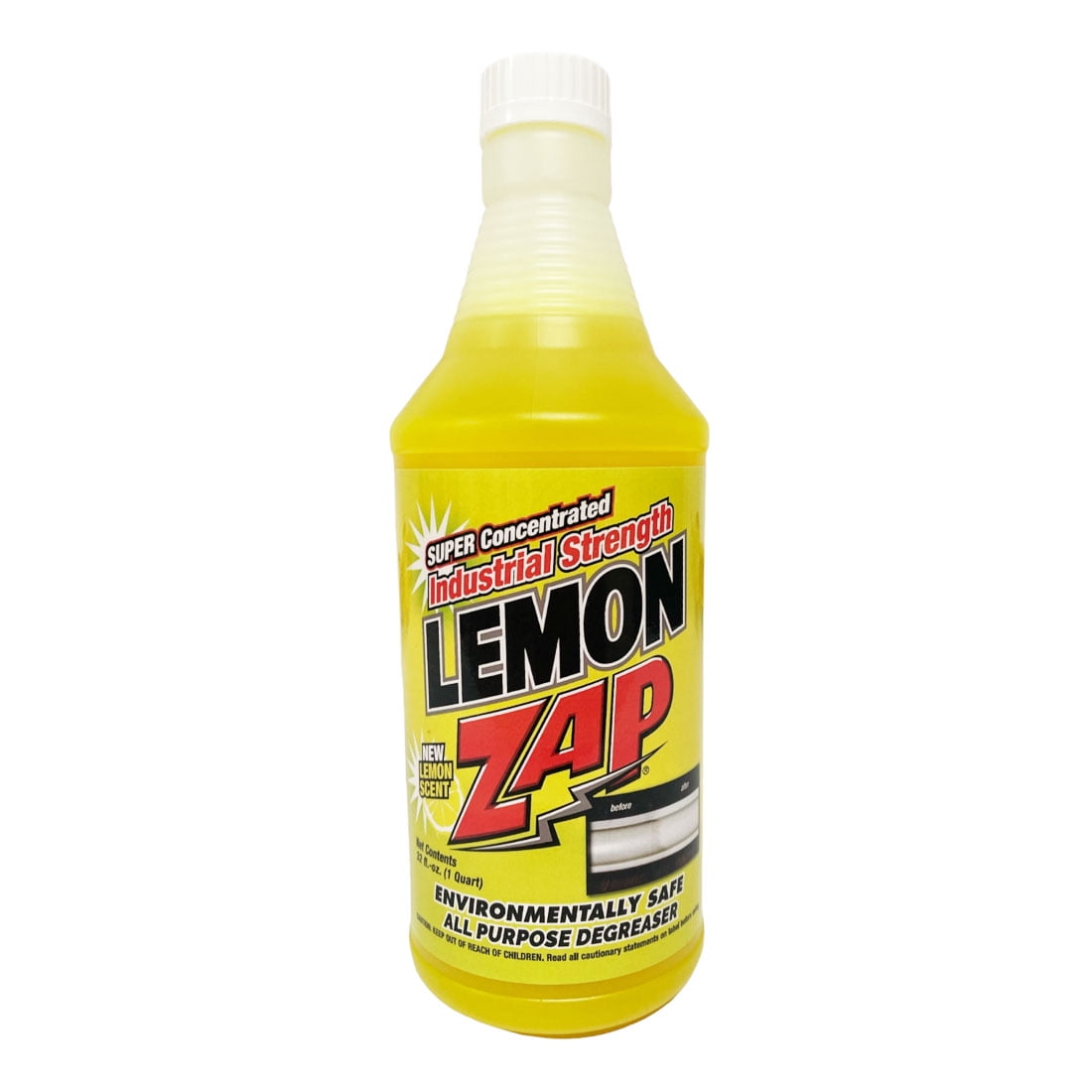 Gutter Zap Lemon Black Streak Cleaner – Safe Commercial Use (32 oz ...