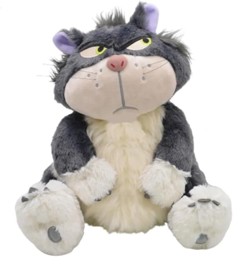 Guvpev 11.8" Lucifer Cat Plush, Cinderella TV Movie Character Lucifer ...