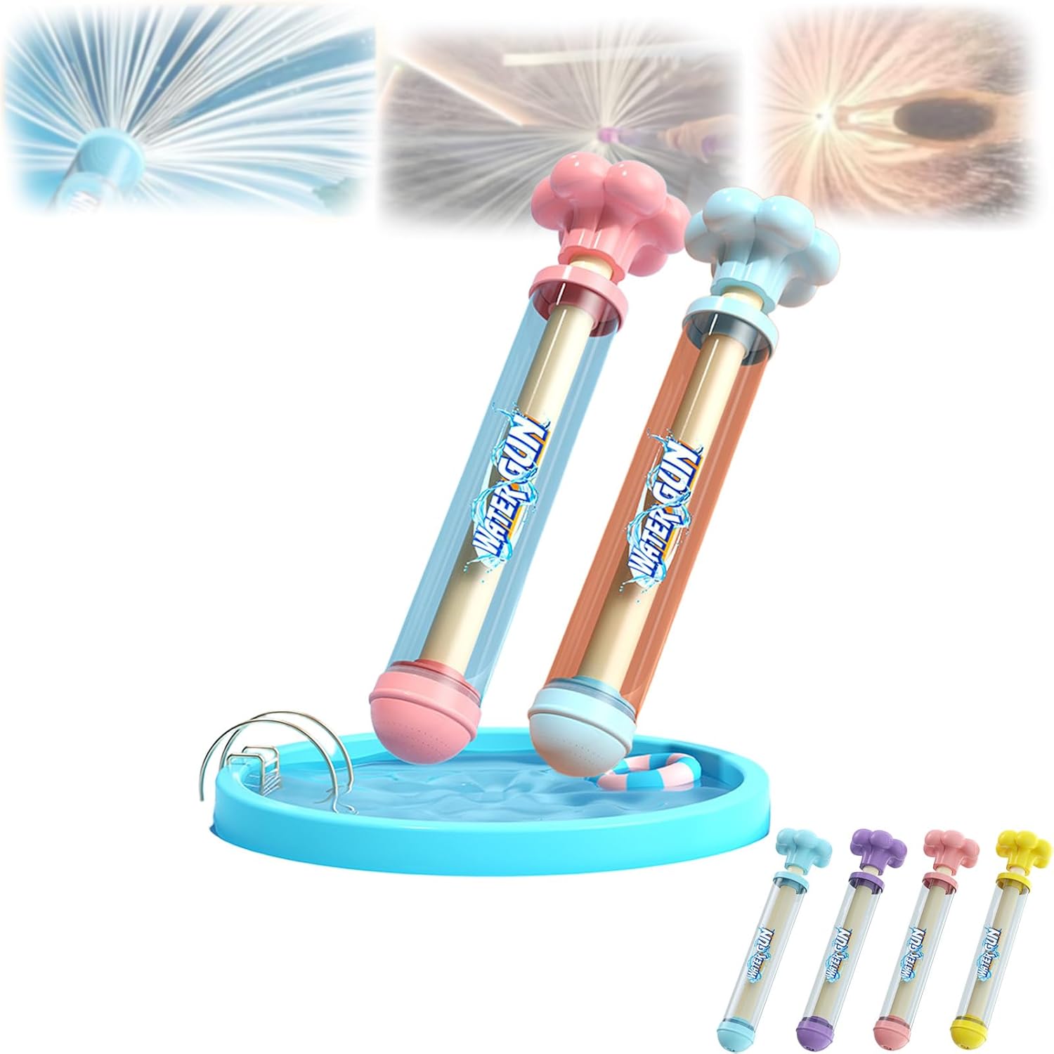 Guvpev 2Pcs Firework Water Gun, Firework Water Spray Gun, High Pressure ...