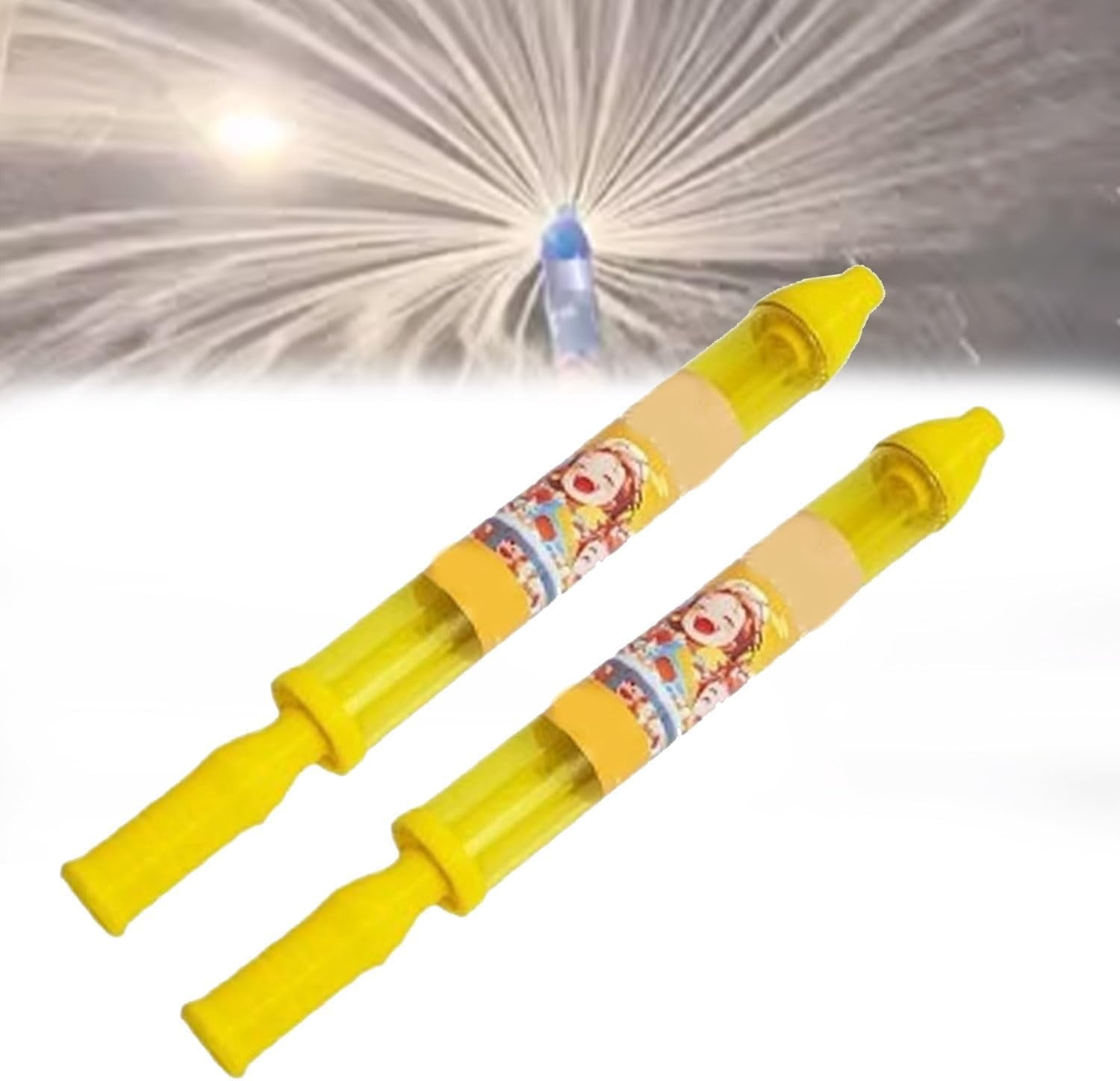 Guvpev 2Pcs Firework Water Gun, Fireworks Style Water Spray Toys ...