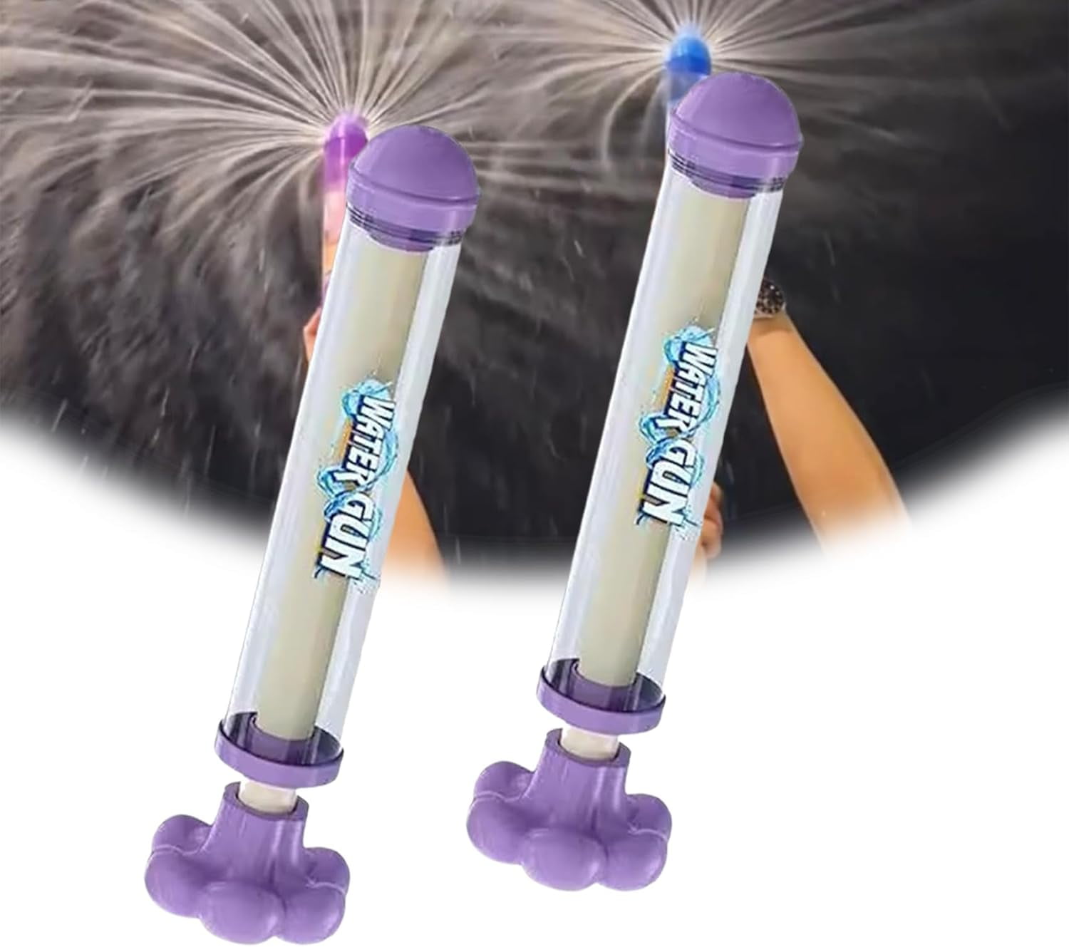 Guvpev 2Pcs Firework Water Gun, Romantic Fireworks Style Water Spray ...
