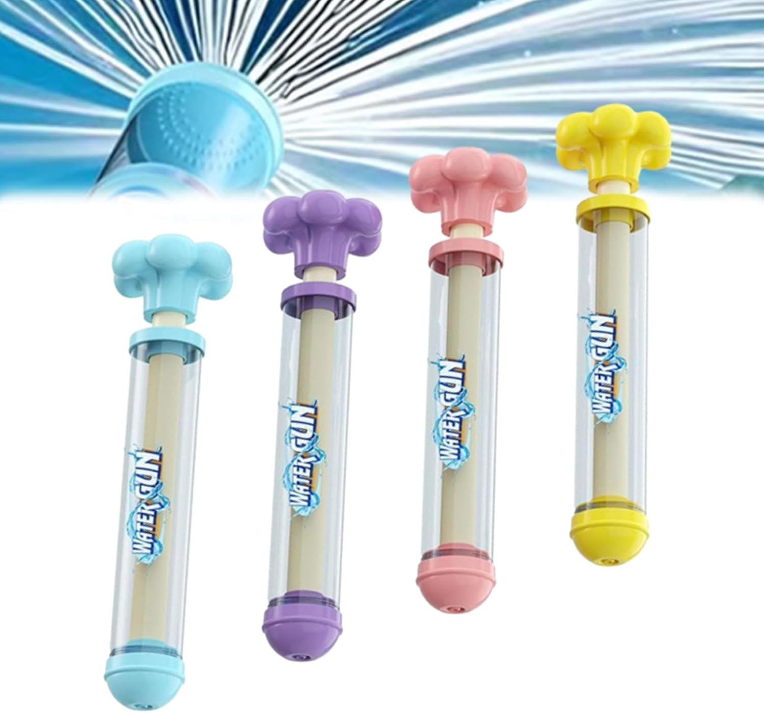 Guvpev 4Pcs Firework Water Gun, Firework Water Spray Gun, High-Pressure ...