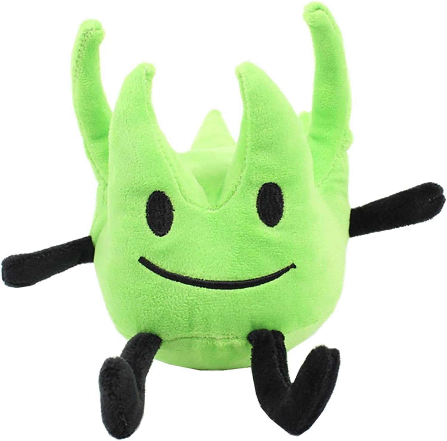 Guvpev Battle for Dream Island 5.9-Inch Grassy Plush Toy, Cartoon BFDI ...