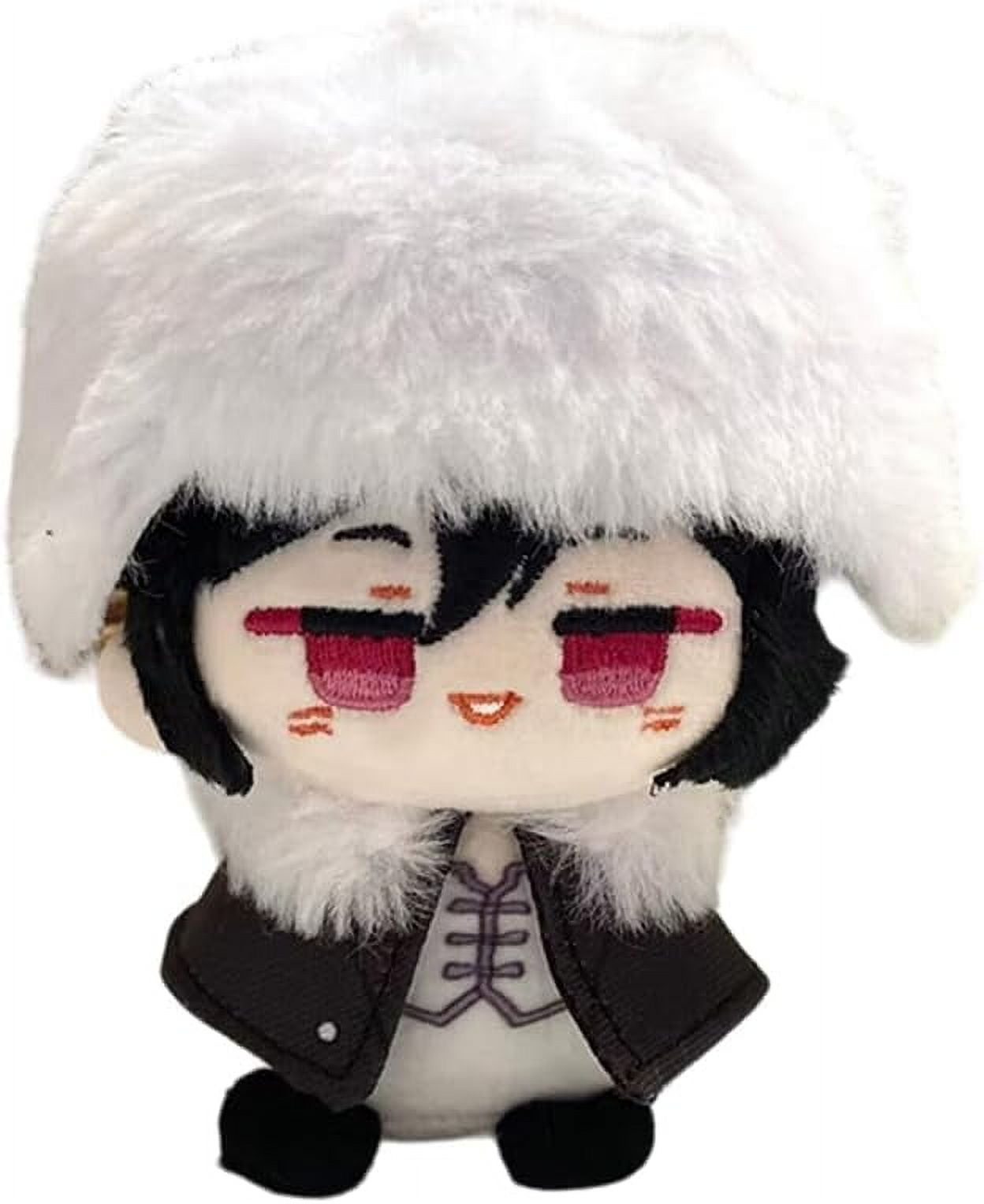 Guvpev Bungo Stray Dogs Plush - BSD Anime Keychain for Backpack, 4 ...