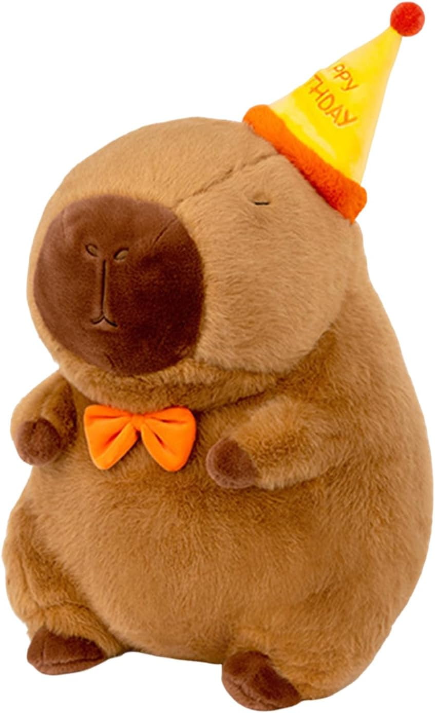 Guvpev Capybara Plush, 13" Kawaii Capybara Plushies, Super Soft Stuffed ...