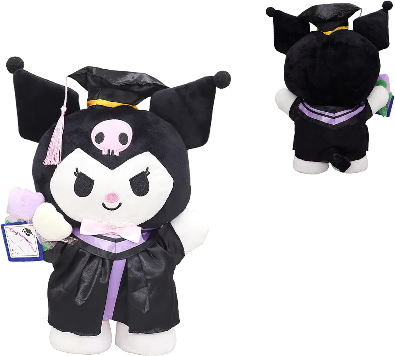 Guvpev Cartoon Ku-romi Large Stuffed Animal Plush Graduation Gifts ...