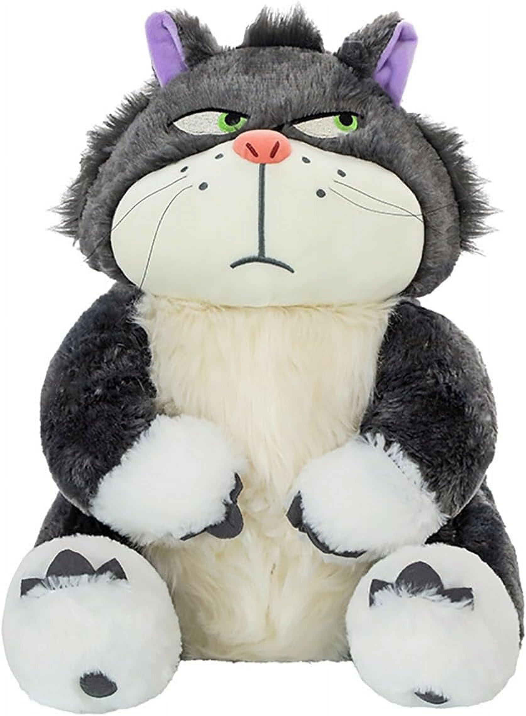 Guvpev Cinderella's Cat Lucifer Plush Doll, Adorable Anime Cat Stuffed ...