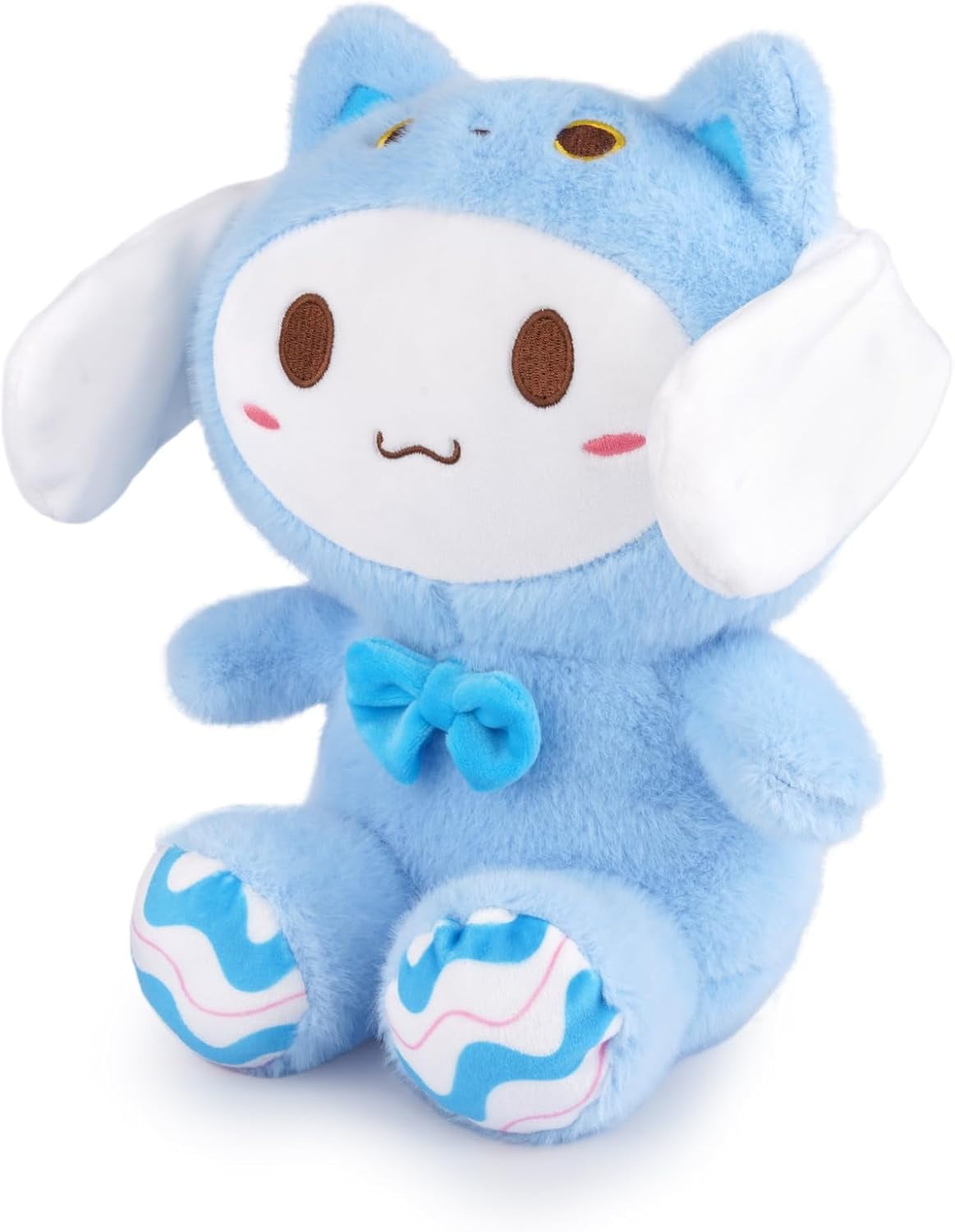 Guvpev Cinnamoroll Dressed As Blue Cat 9.8" Plush Collection, Kawaii ...