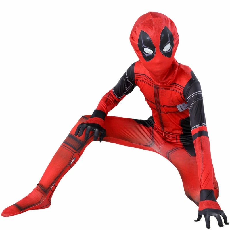 Guvpev Dead𝐩𝐨𝐨𝐥 Costume Deluxe Zentai Suit, Superhero Cosplay Bodysuit ...