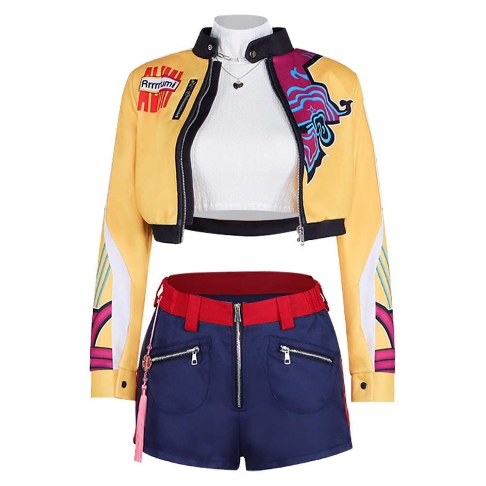 Guvpev Demon Hunters Costume Rumi Cosplay Costume Rumi KPop Demon ...